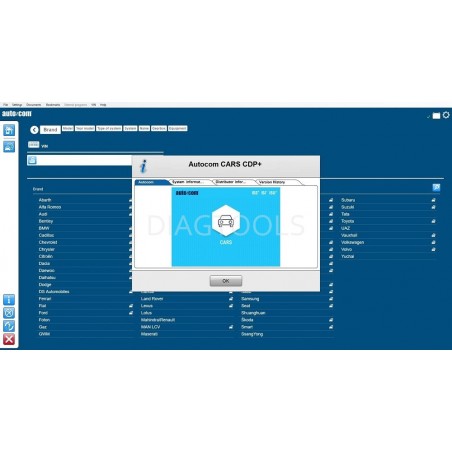 Autocom CARS software